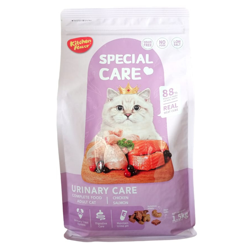 Jual Kitchen Flavor Urinary Care Adult Cat 1.5kg | Shopee Indonesia