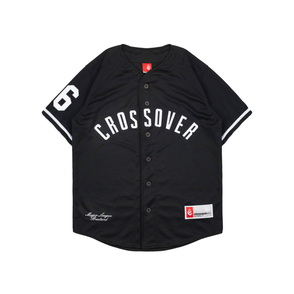 Jual JERSEY BASEBALL CROSSOVER "ATTACKER" BLACK | Shopee Indonesia
