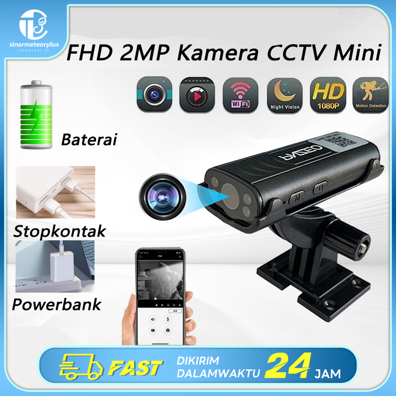 Jual [Ready Stock] Spy Camera Mini Wifi Baterai Internal FHD 2MP Kamera ...