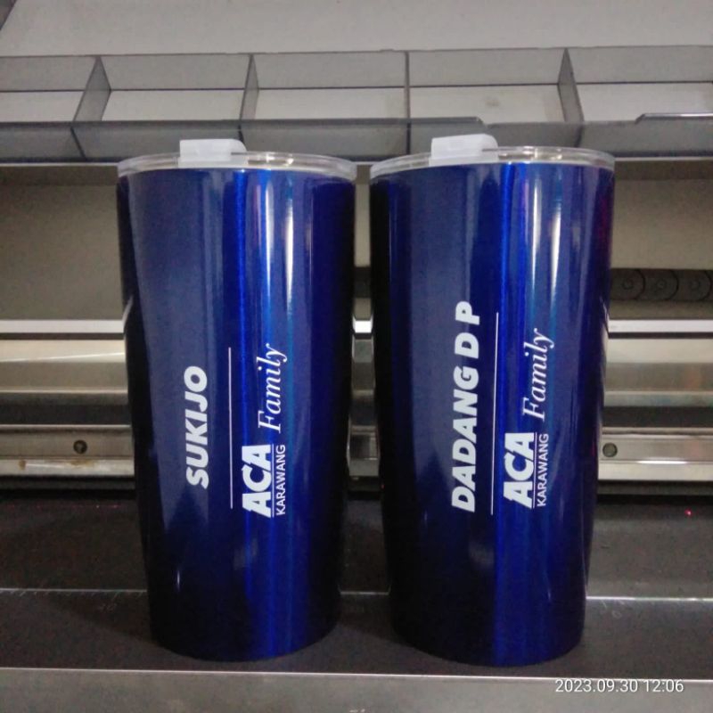 Jual TUMBLER CUSTOM GRAFIR NAMA COFFEE TUMBLER SOUVENIR MURAH HN229 ...