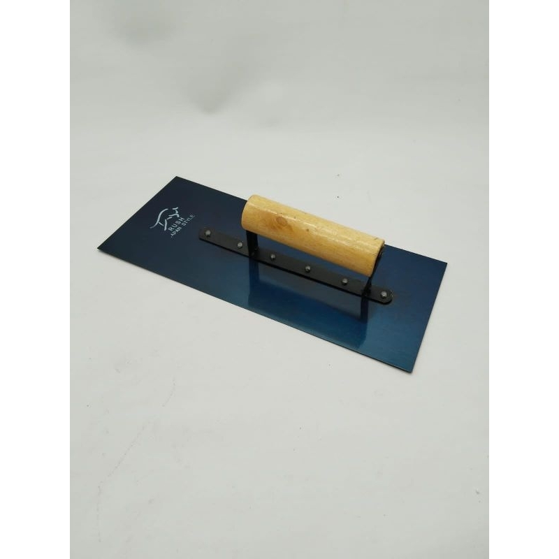 Jual Cetok Trowel Besi Gagang Kayu Rush / Raskam Plat Besi Hitam Rush ...