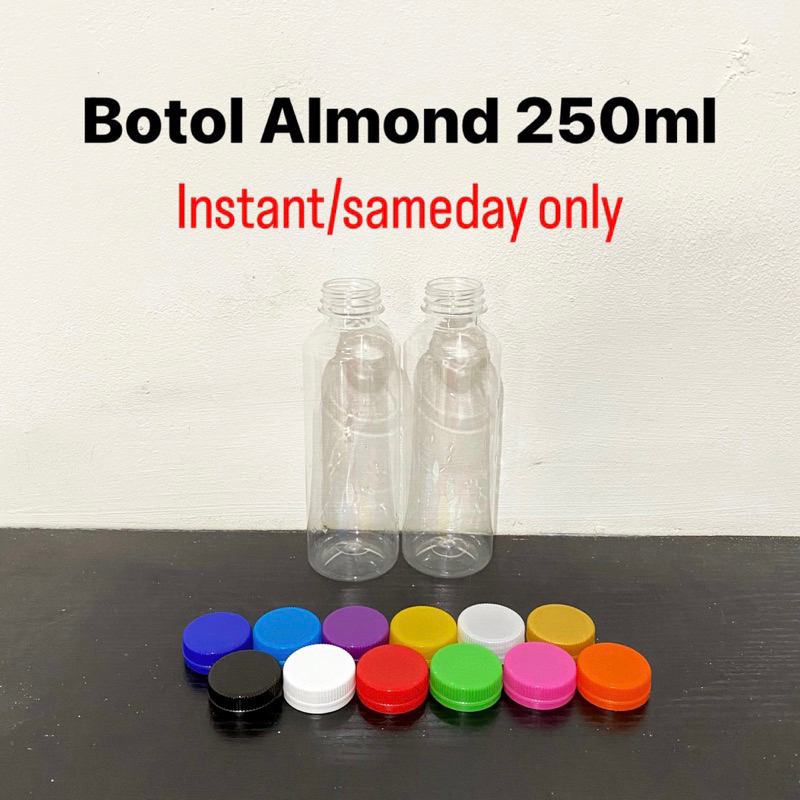 Jual Botol Almond 250ml Bahan PET | Shopee Indonesia
