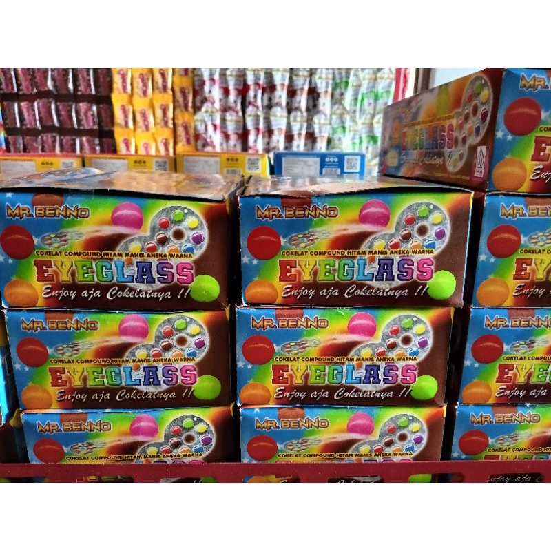 Jual Permen kacamata 1 box isi 40 pcs | Shopee Indonesia