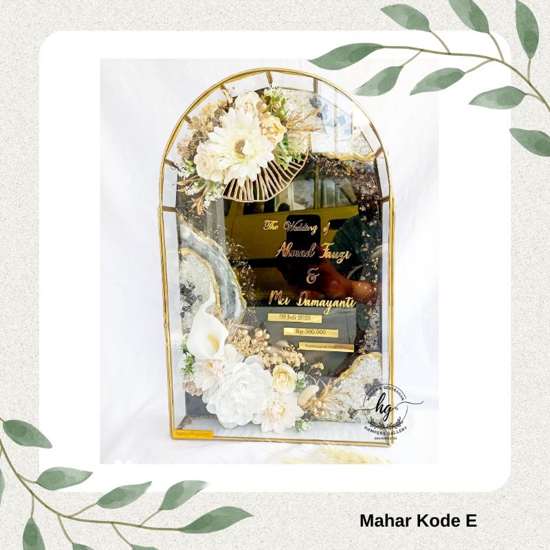 Jual Mahar Pernikahan Murah Mahar Pernikahan Terrarium Frame Pernikahan ...