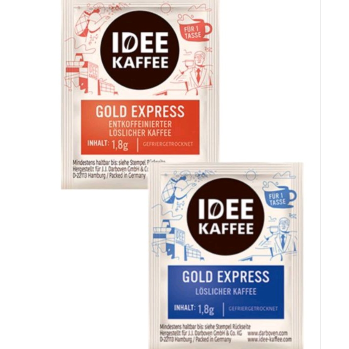 Jual IDEE KAFFEE GOLD EXPRESS INSTANT COFFEE 1,8 G | Shopee Indonesia