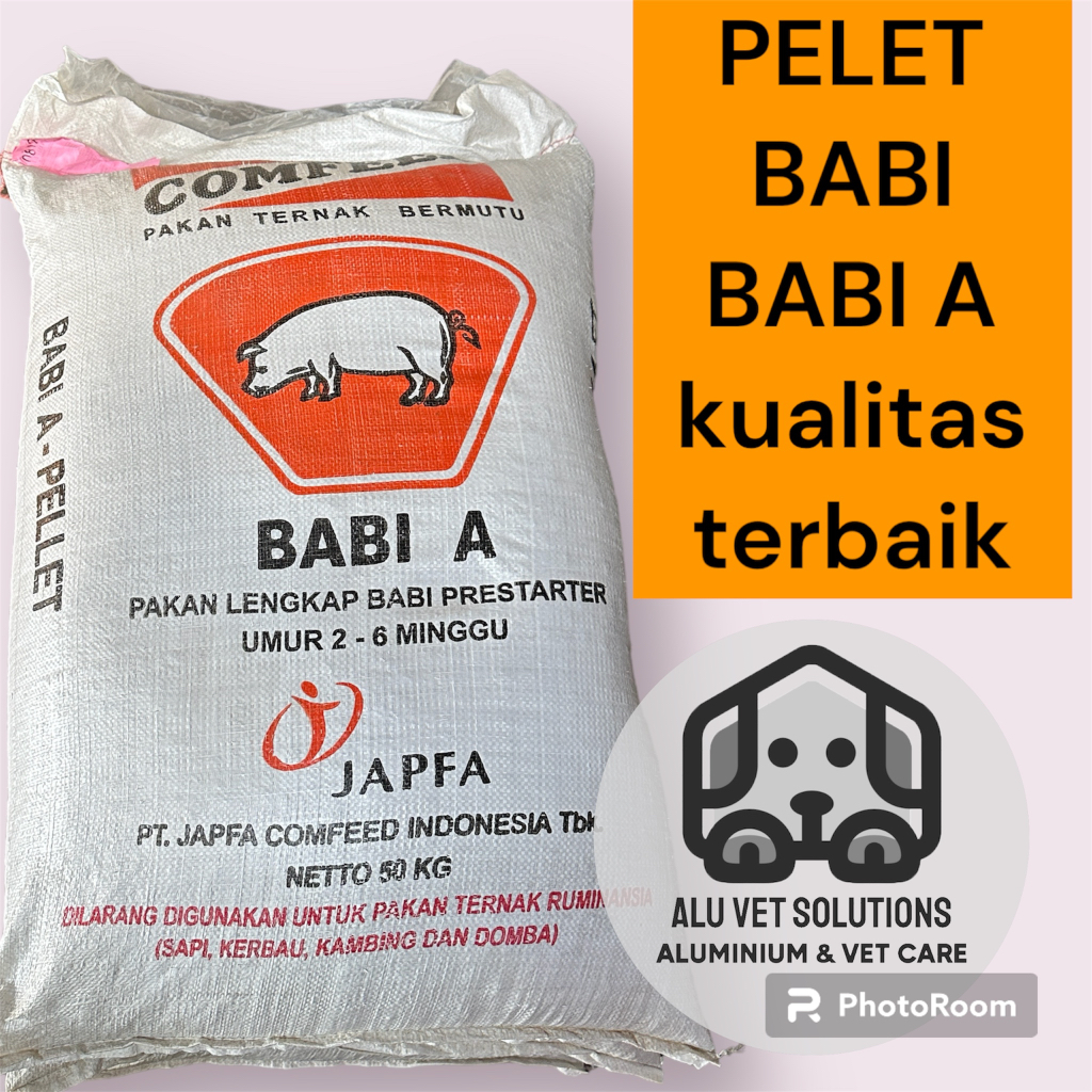Jual 5kg pelet babi pur pakan makanan BABI A starter japfa comfeed 551 ...