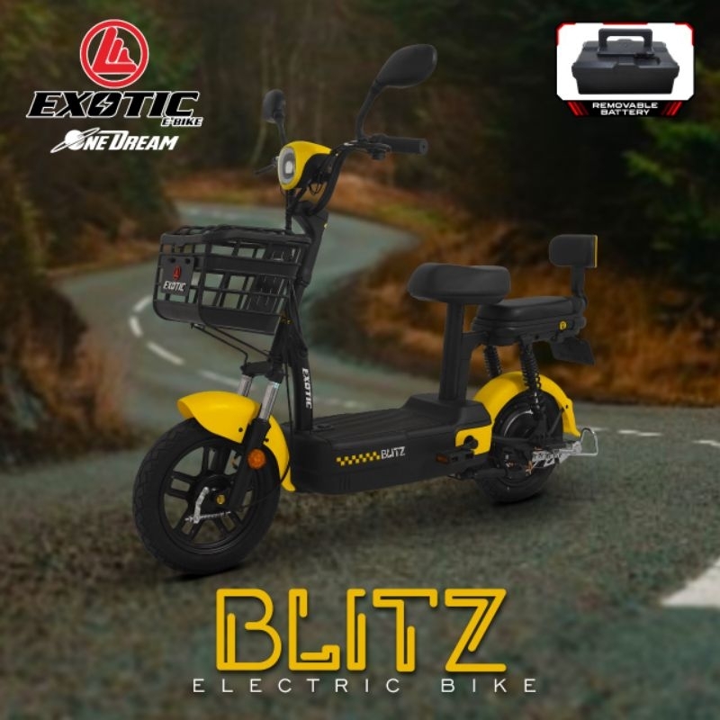 Jual Sepeda Listrik Exotic BLITZ Terbaru Murah | Shopee Indonesia
