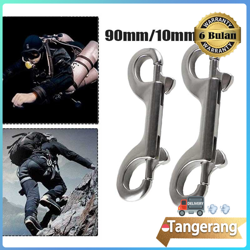 Jual Kait Snap Bolt Untuk Scuba Diving Double End Clip Hook Snap Bolt ...