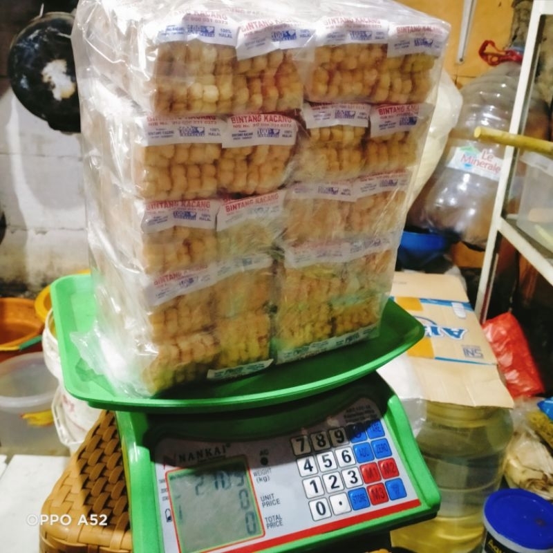 Jual kue kacang bintang mini 1 ball isi 10 pack | Shopee Indonesia