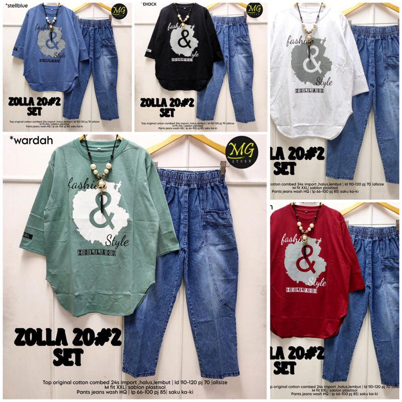 Jual ZOLLA 20#2 SET by MG | Shopee Indonesia