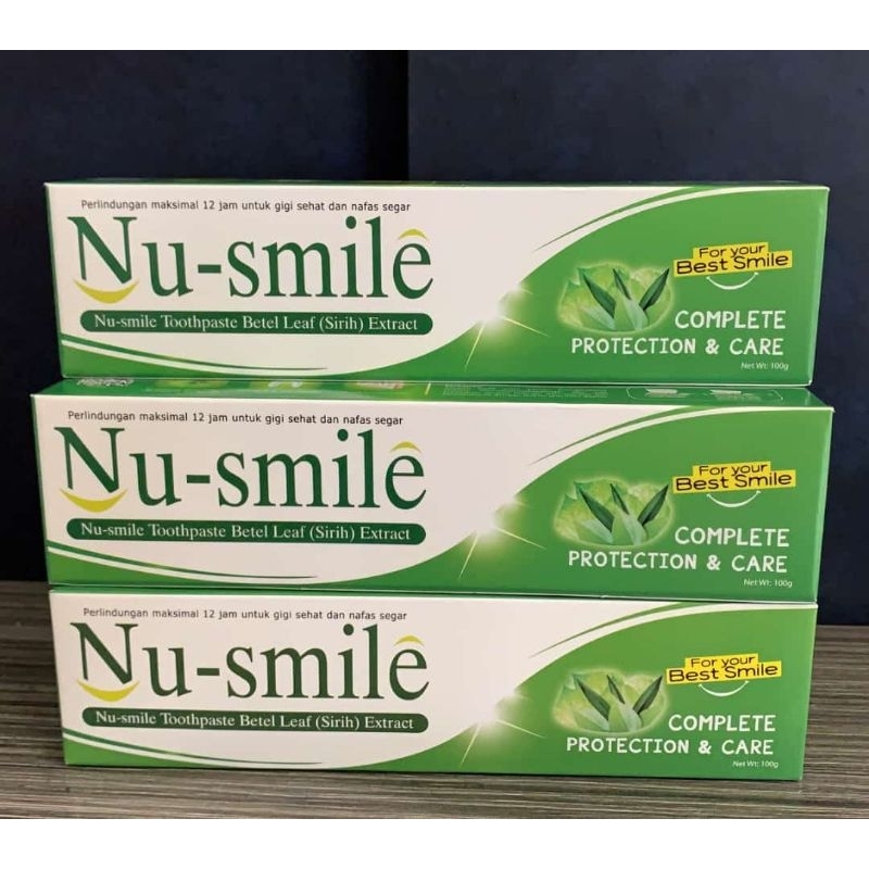 Jual NU-SMILE HWI // PASTA GIGI // RONTOKAN KARANG GIGI | Shopee Indonesia