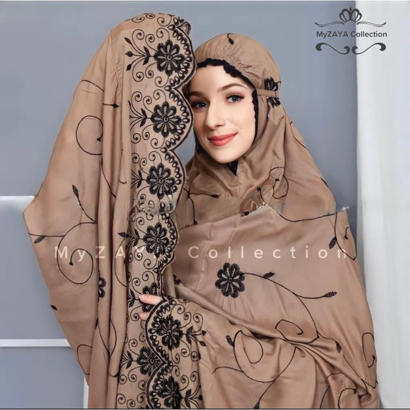 Jual Mysha_store.official - [COD] Mukena Dewasa Gracella Renda Series ...