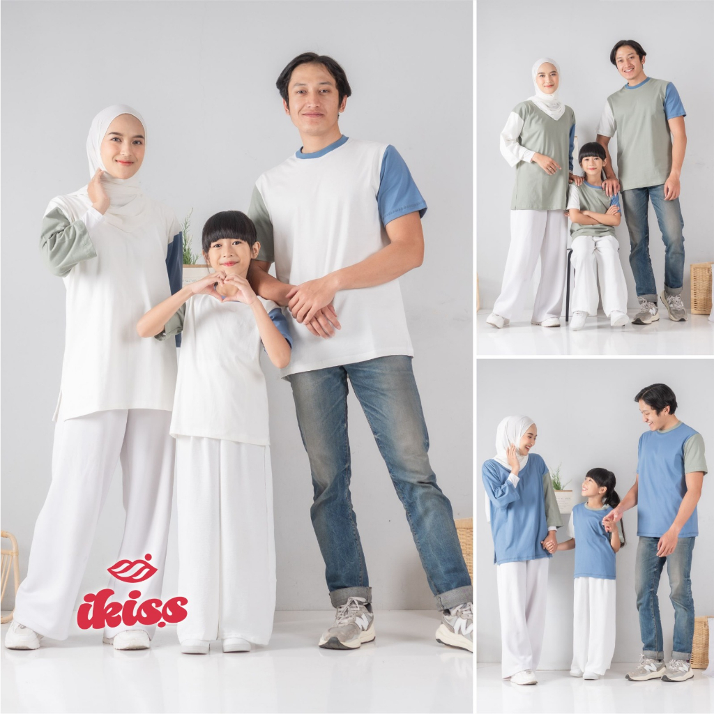 Jual Kaos Couple Keluarga Family set Pakaian keluarga Senada Series ...