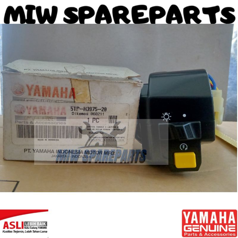 Jual SAKLAR HOLDER KANAN ASSY/SWITCH HANDLE 2 YAMAHA JUPITER Z ORIGINAL ...