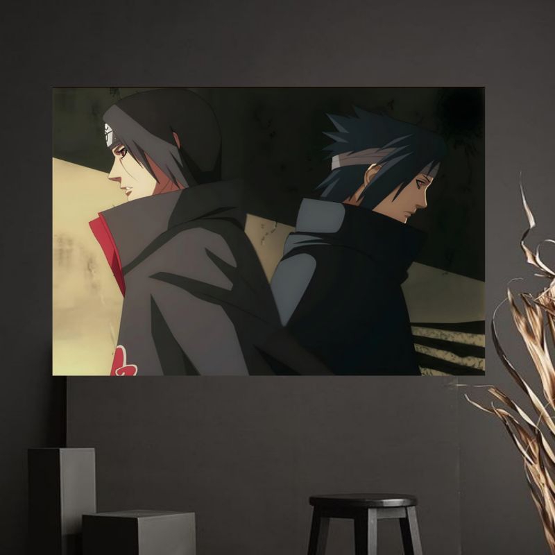 Jual POSTER ANIME"SASUKE UCHIHA" LAMINASI UK 21X30 WALL DECOR | Shopee ...