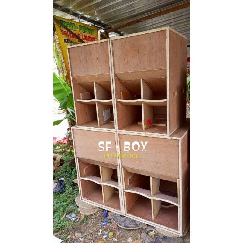 Jual finishing lengkap gril BOX SUBPALI 18 in single bok speaker ...