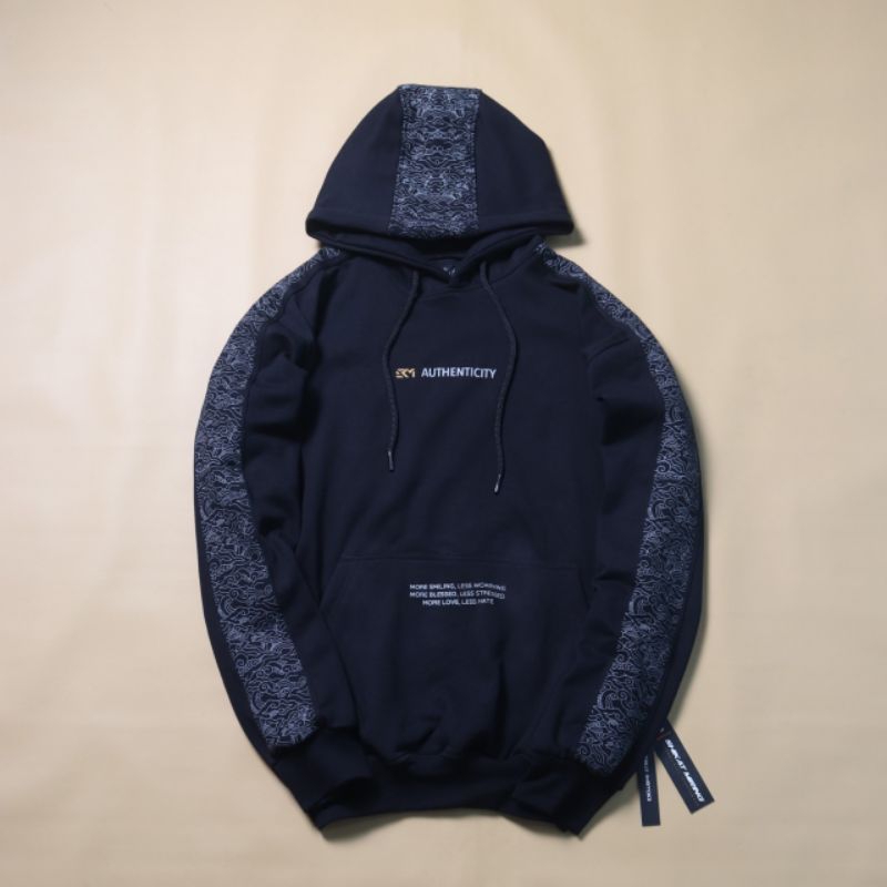 Jual JAKET SWEATER SKM STRIP BATIK | Shopee Indonesia