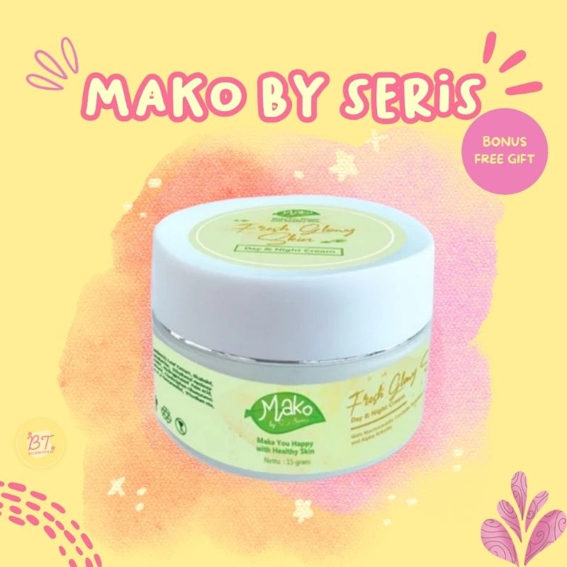 Jual (READY STOCK) Mako by Seris Moisturizer Fresh Glowy Skin Day ...