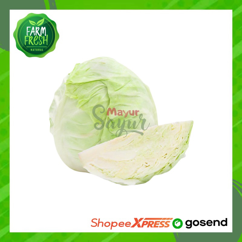Jual KIRIM INSTAN Kol Putih / Kubis / Per Potong | Shopee Indonesia