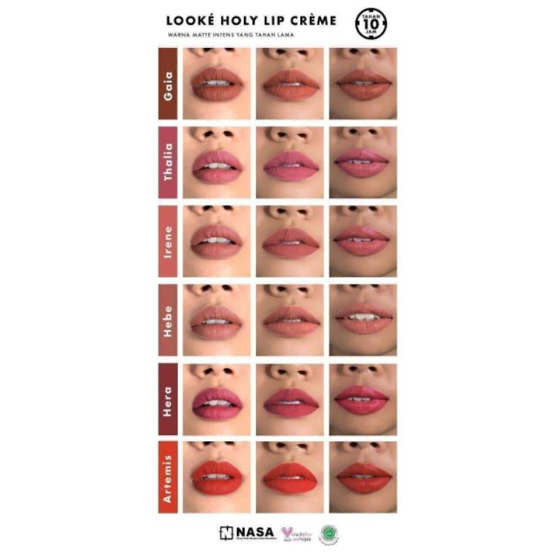 Jual holy lip cream looke | Shopee Indonesia