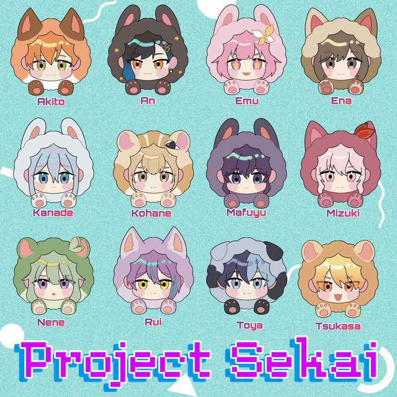 Jual READY STOCK PROJECT SEKAI KEY CHAIN | Shopee Indonesia