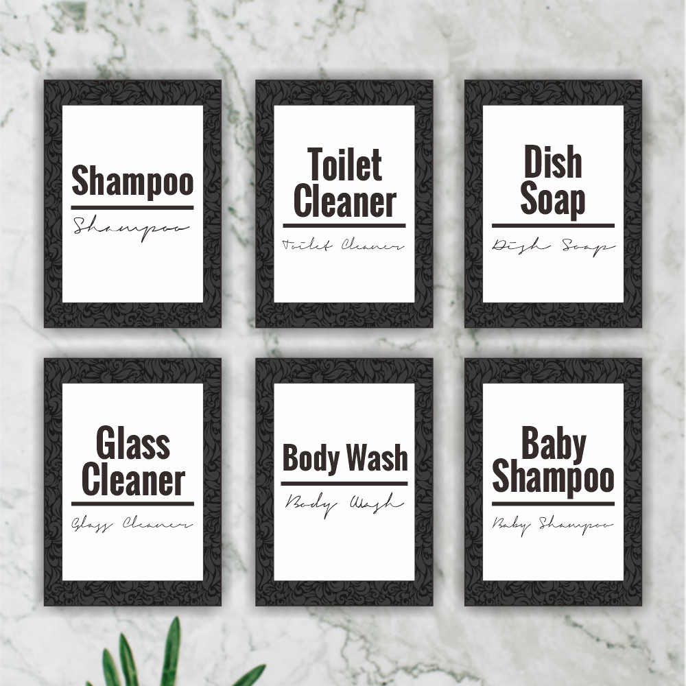 Jual STIKER BOTOL SABUN DAN DETERGEN SOAP AND DETERGENT STICKERS STIKER ...