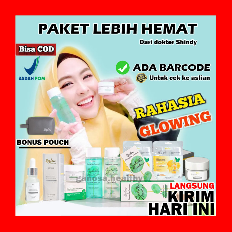 Jual Reglow Glowing Skin Treatment Skincare Original Paket Lengkap By ...