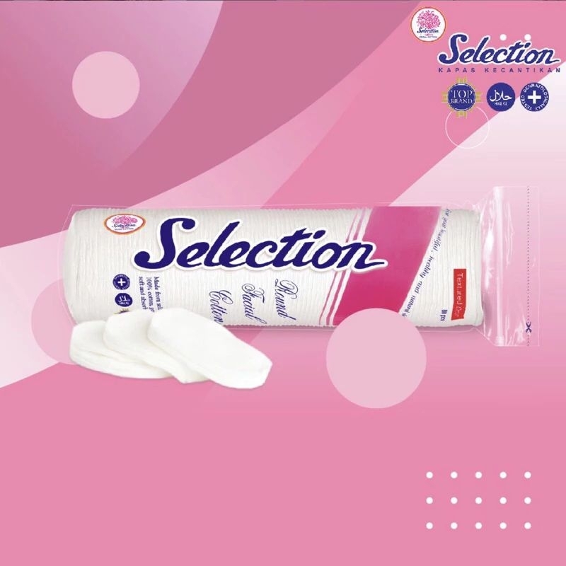 Jual Selection Special Round Facial Cotton 80s kapas bulat | Shopee ...