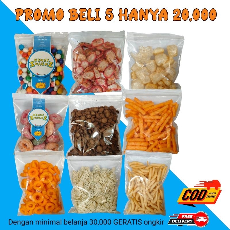 Jual Snack Enak""Cemilan Sehat"(KENZI ZNACKZ)"cemilan serba 5,000 ...