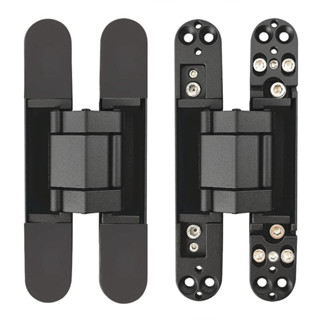 Jual Hidden Hinge Engsel Tanam Door Hinge Invisiblle Hitam Perak Engsel ...