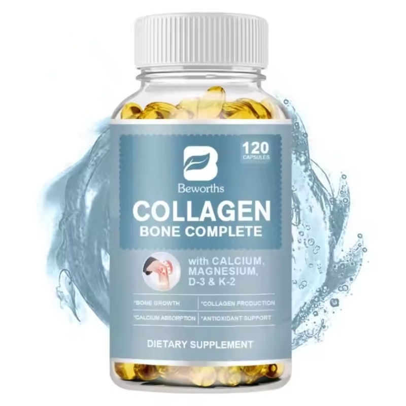 Jual Collagen Bone Complete whitening skin with Calcium magnesium ...