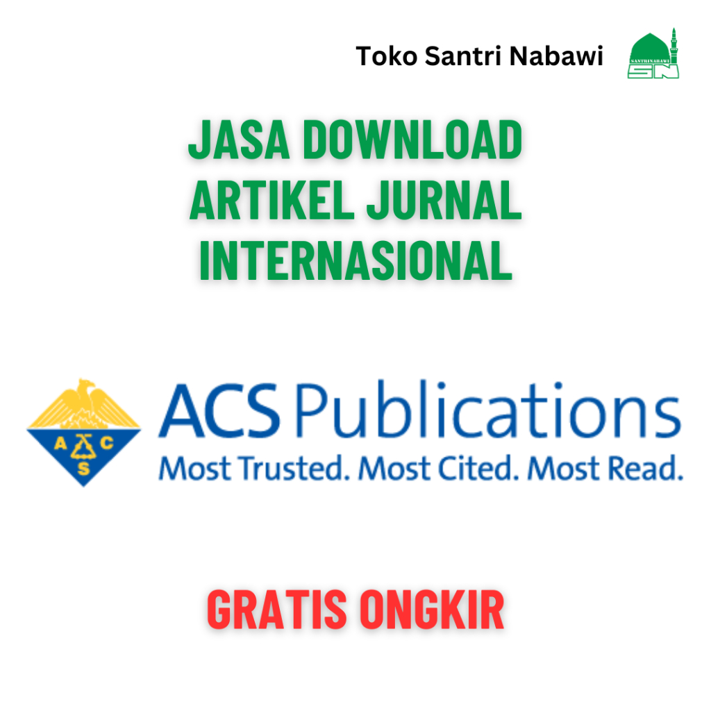 Jual Jasa Download Jurnal ACS American Chemical Society | Shopee Indonesia