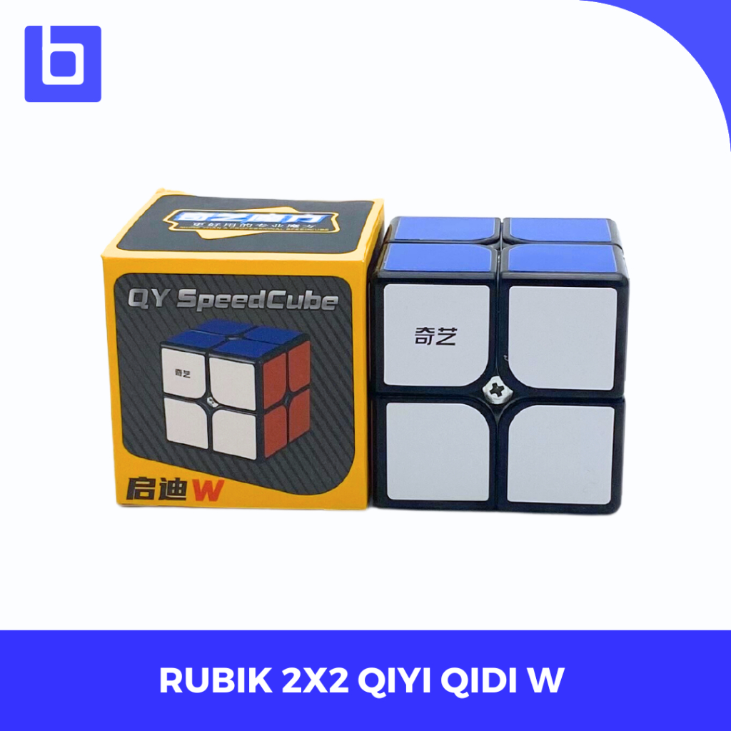 Jual Cube 2x2 - QiYi QiDi W 2x2 Black base Original cube | Shopee Indonesia