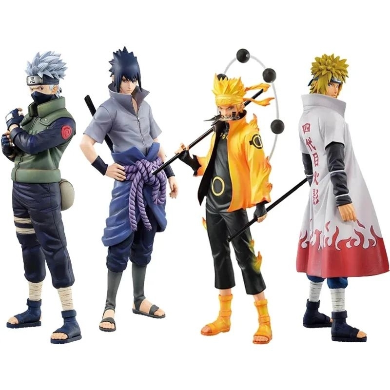 Jual Action Figure Naruto Rikudou sennin sasuke minato Besar 27cm ...
