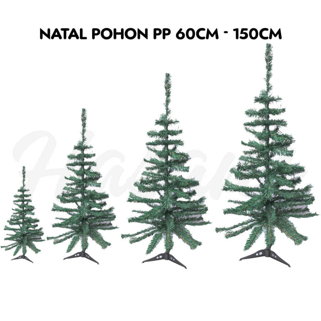 Jual Hasans / Pohon Natal / Pohon Natal Christmas Tree Ukuran 150 Cm ...