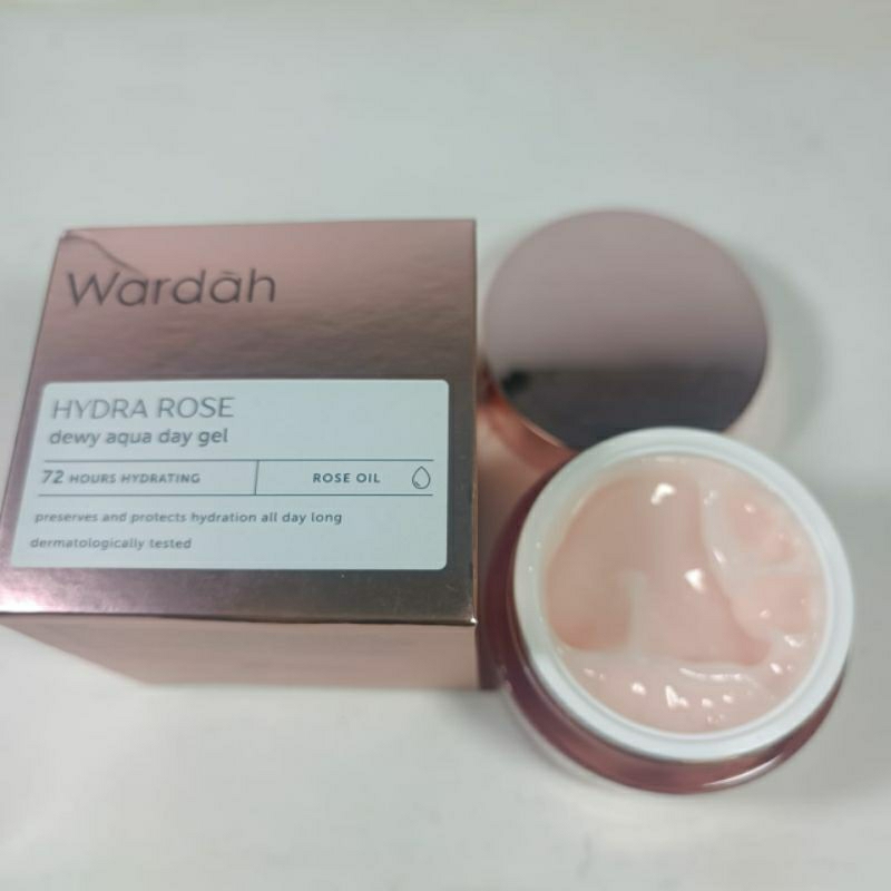 Jual Wardah Hydra Rose Dewy Aqua Day Gel Pot (40gr) | Shopee Indonesia