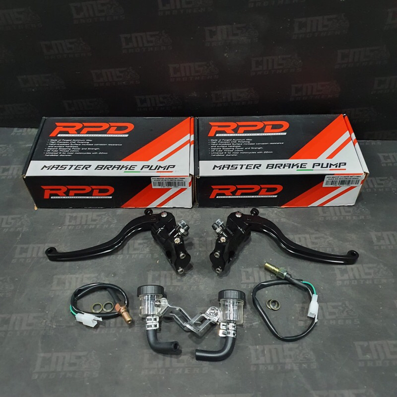 Jual Master Rem Set RPD NB7 RCS 15mm dan RCS 17mm Plus Switch Tabung Minyak Rem Universal ...
