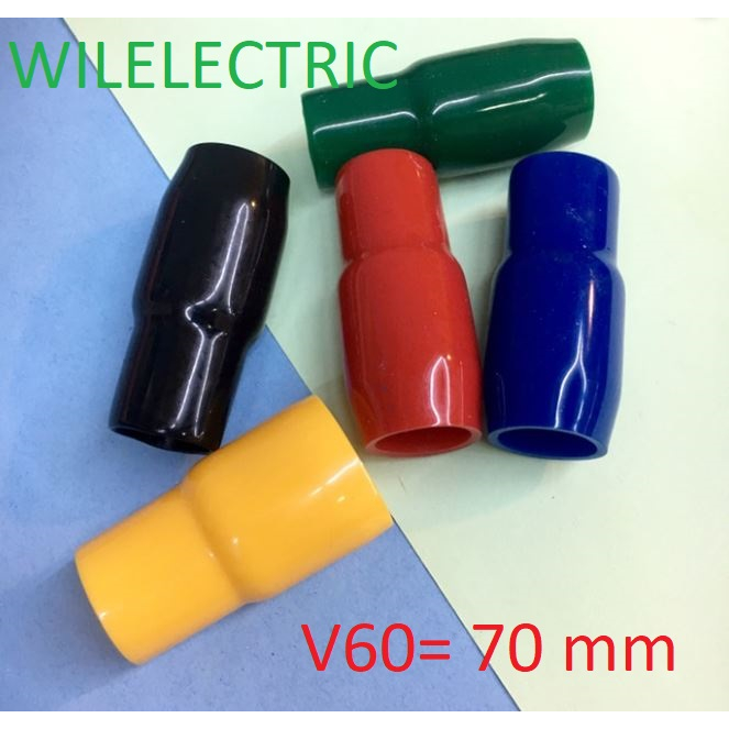 Jual Vinyl skun kabel 70 mm 70mm V-60 finil kondom scun 5 warna 1 pcs ...