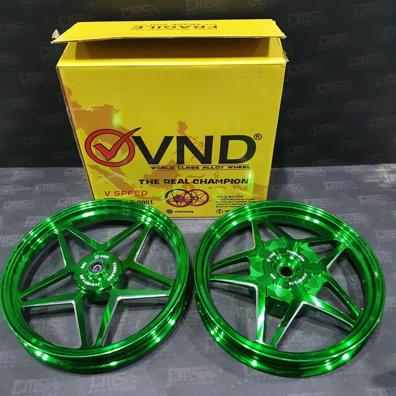 Jual Velg Velek VND V Speed Model Bintang Honda Vario 125 150 Hijau | Shopee Indonesia