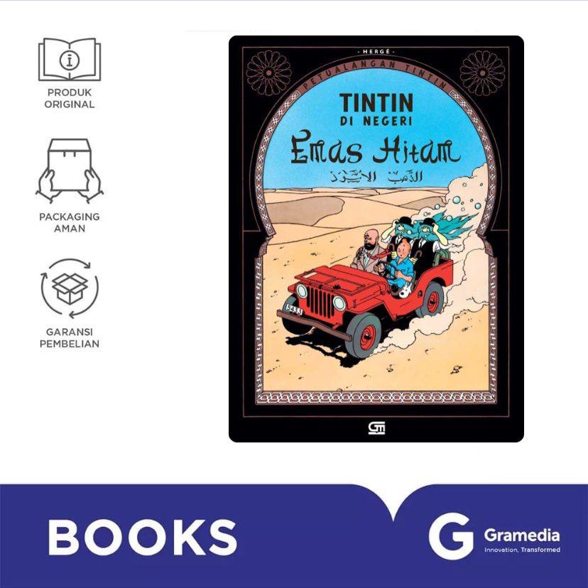 Jual Gramedia Gandaria - Petualangan Tintin: Tintin Di Negeri Emas ...