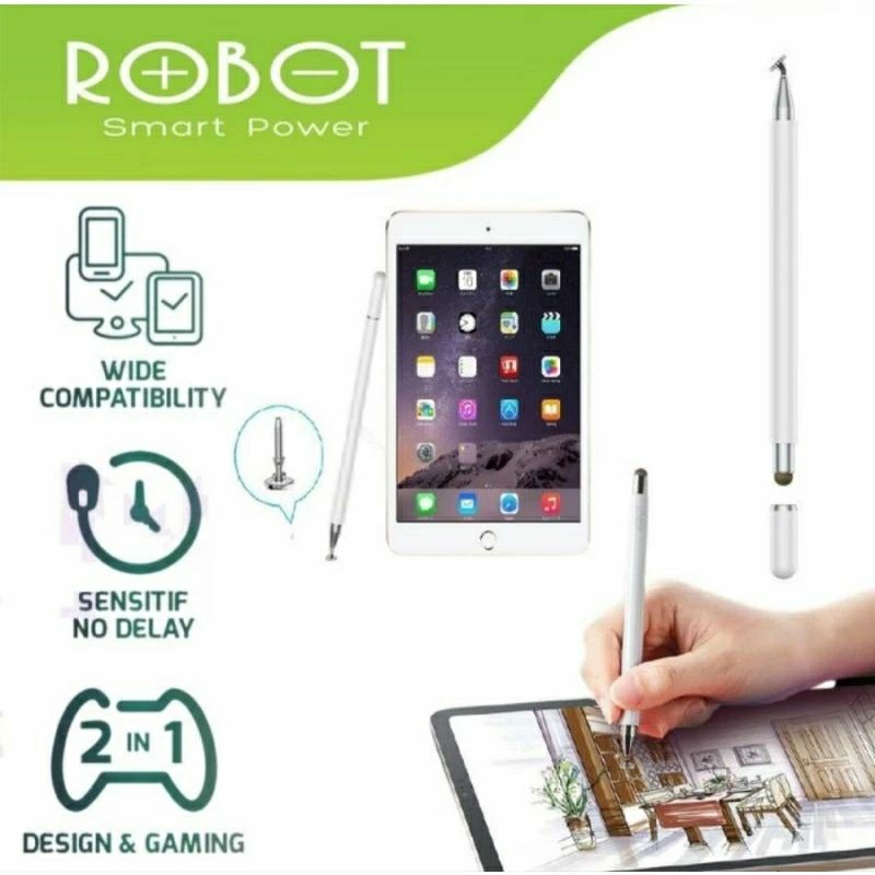 Jual Robot RSP01 RSP02 UNIVERSAL PASSIVE STYLUS PEN For Mobile and ...