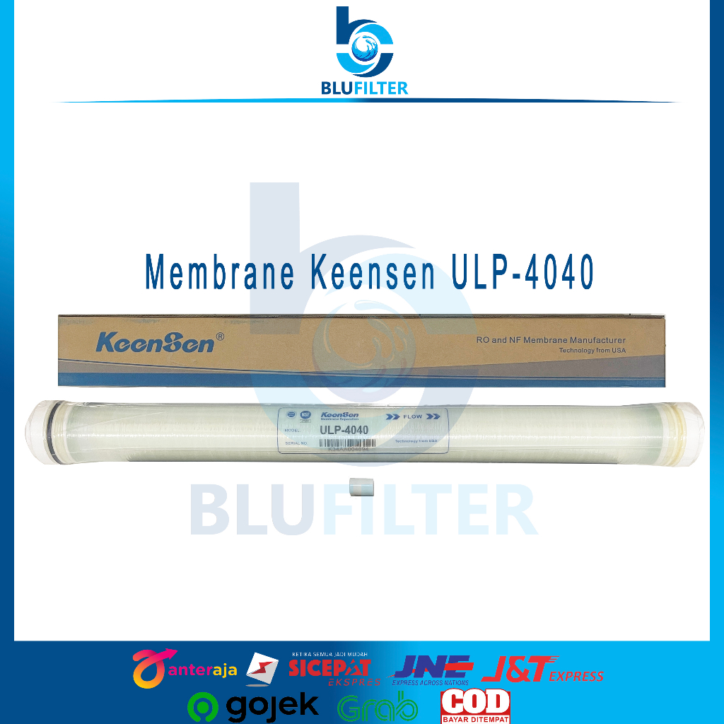 Jual MEMBRAN KEENSEN ULP 4040 / MEMBRANE RO 2000 2800 GPD REVERSE OSMOSIS | Shopee Indonesia
