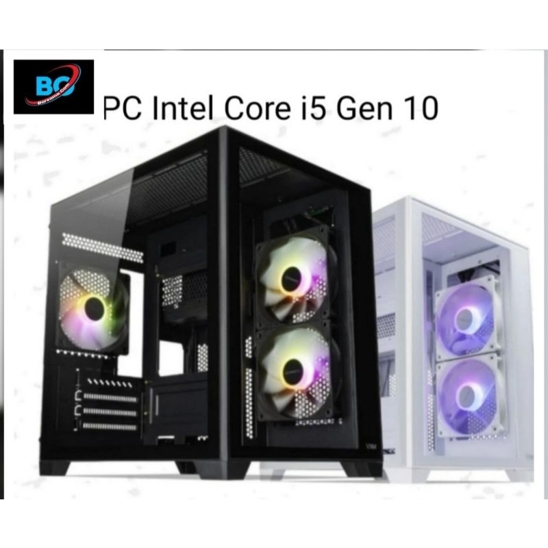 Jual PC GAMING CORE I5 10400F GEN 10 RAM 16GB SSD 240GB HDD 500GB | Shopee Indonesia