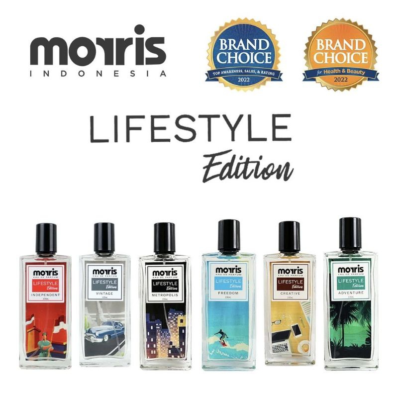 Jual Morris Eau De Parfum Lifestyle Edition 100ml - EDP - Parfum ...