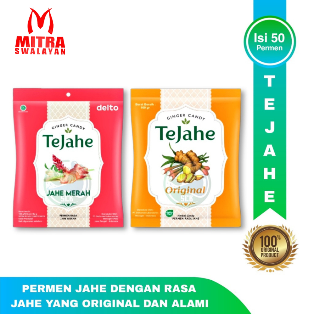 Jual TEJAHE Permen Varian - Permen Jahe (Ginger Candy) 50 Butir ...