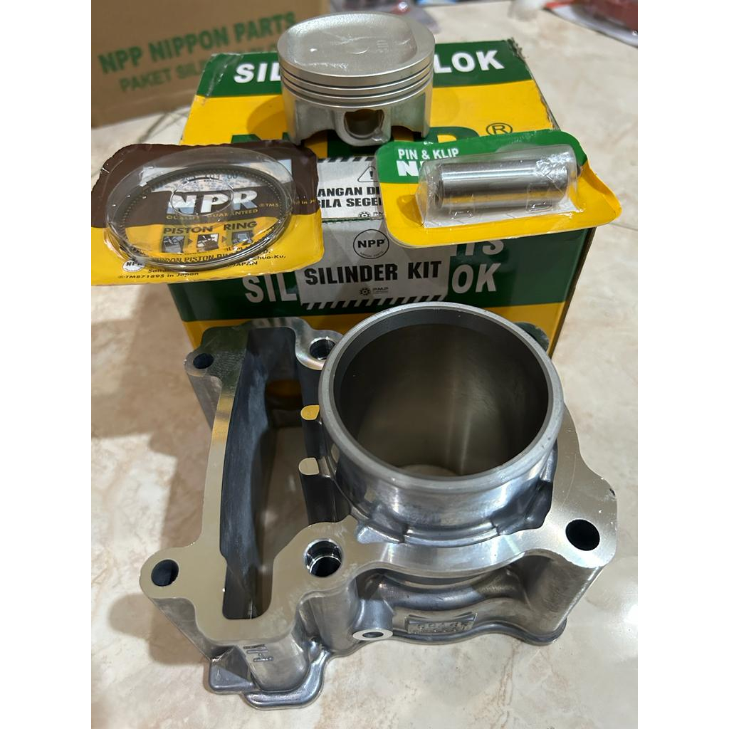 Jual BORING KIT PAKET BLOK SEHER PISTON MX KING 2PV NPP ORIGINAL ...