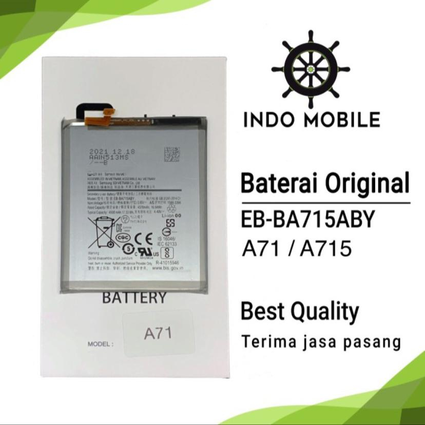 Jual BATTERY BATERAI SAMSUNG A71 A715 EB-BA715ABY ORIGINAL | Shopee Indonesia