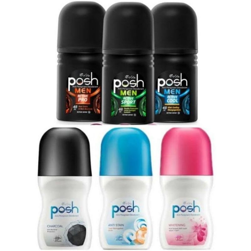 Jual Posh Anti - Perspirant Deodorant 50ml Series | Shopee Indonesia