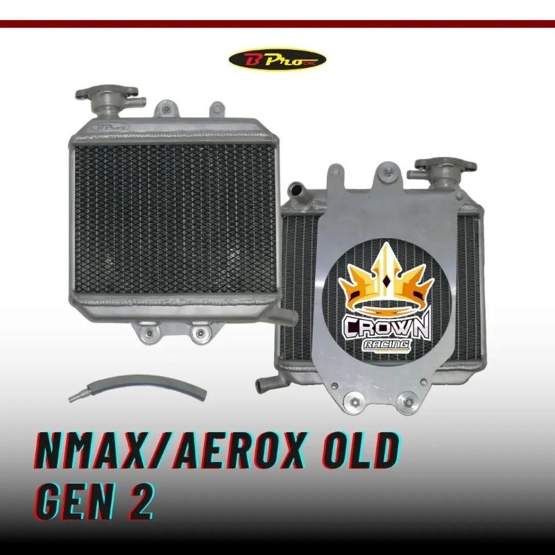 Jual Radiator Bpro Gen 2 Aluminium CNC Yamaha Aerox 155 / Nmax 155 Old ...