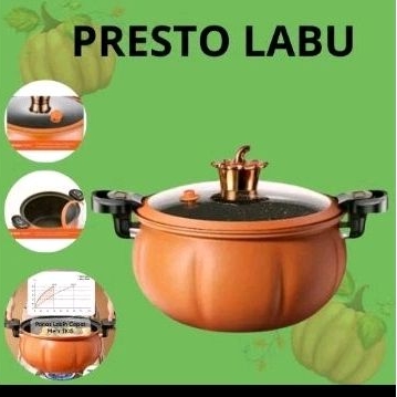 Jual Panci presto Model Labu kekinian ukuran besar sampai 8L | Shopee ...